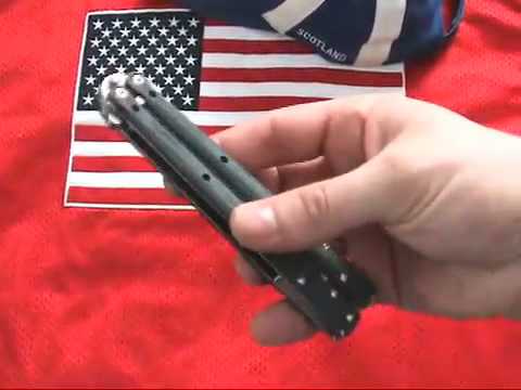 Jerry Hom's Custom Built Green Basilisk Batangas Balisong Butterfy ...