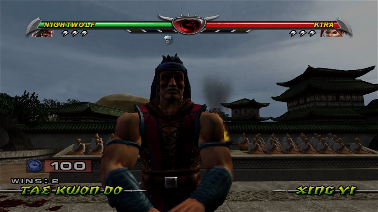 Mortal Kombat Deception - Nightwolf - Arcade Playtrough - YouTube