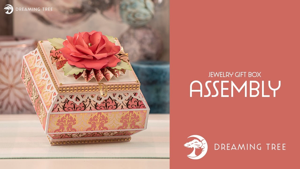 SVG File - Jewelry Box - Assembly Tutorial (For Cricut, Silhouette, and ...