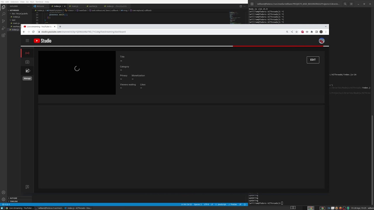 Machine Learning Multi Threadding Youtube