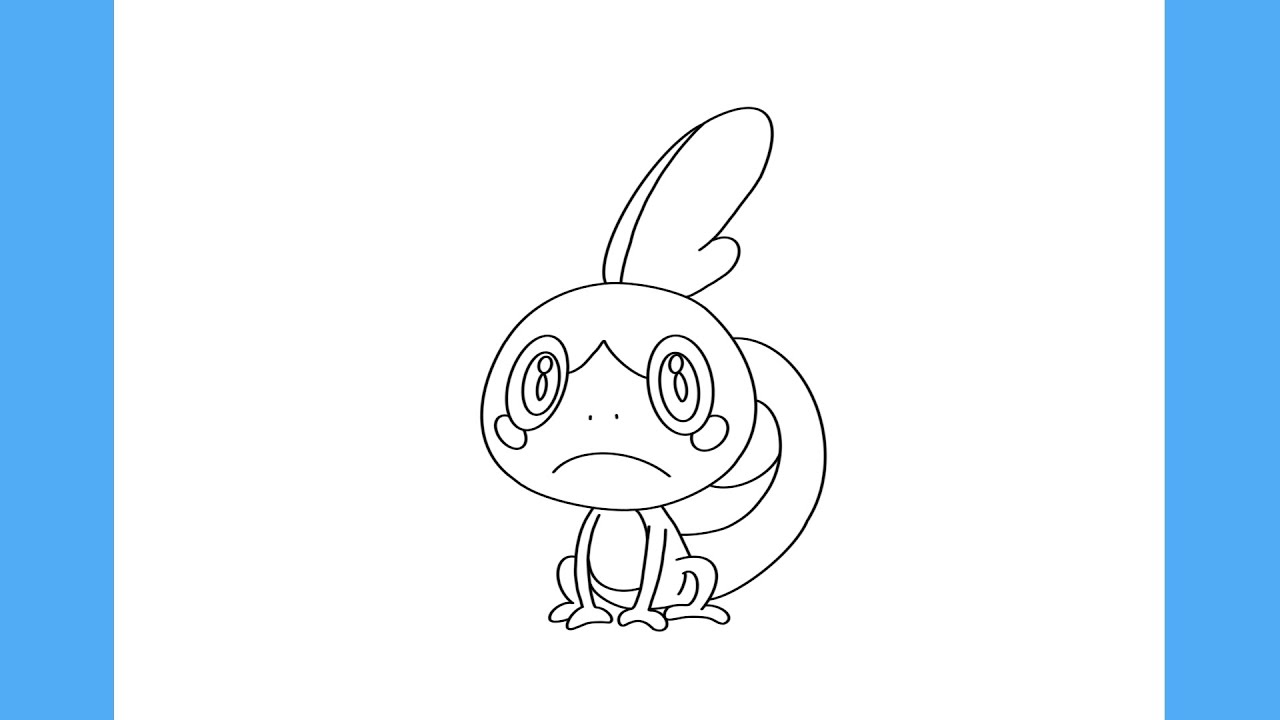 HOW TO DRAW POKÉMON SOBBLE - HOW TO DRAW POKÉMON - YouTube