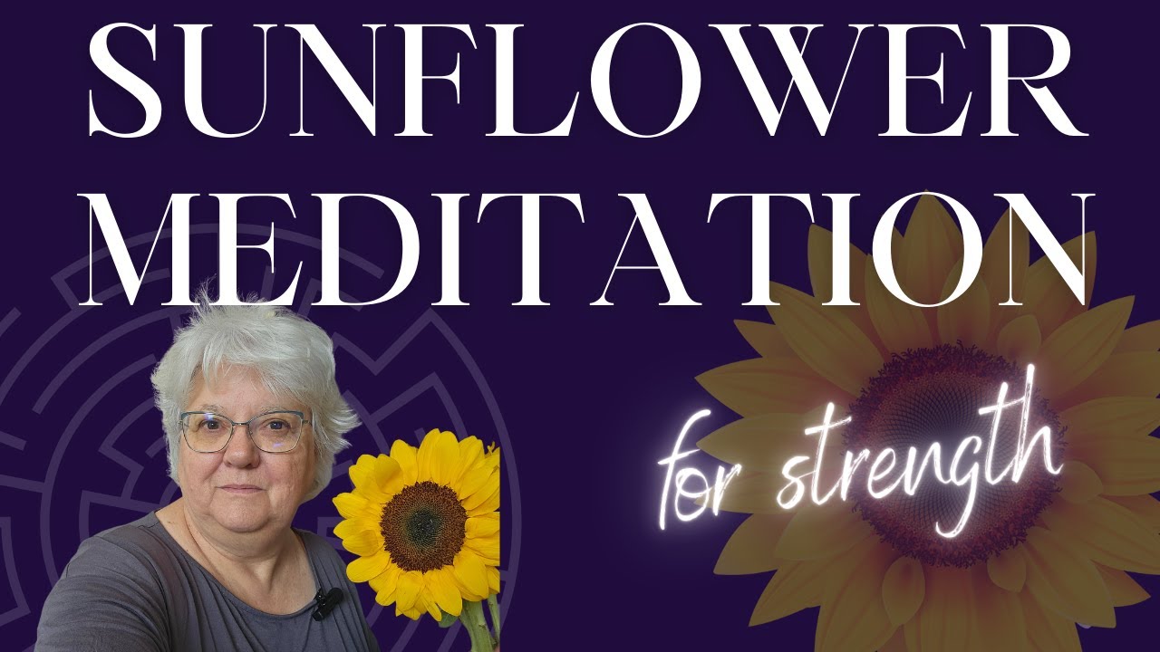 Sunflower, A Guided Meditation for strength and resilience - YouTube