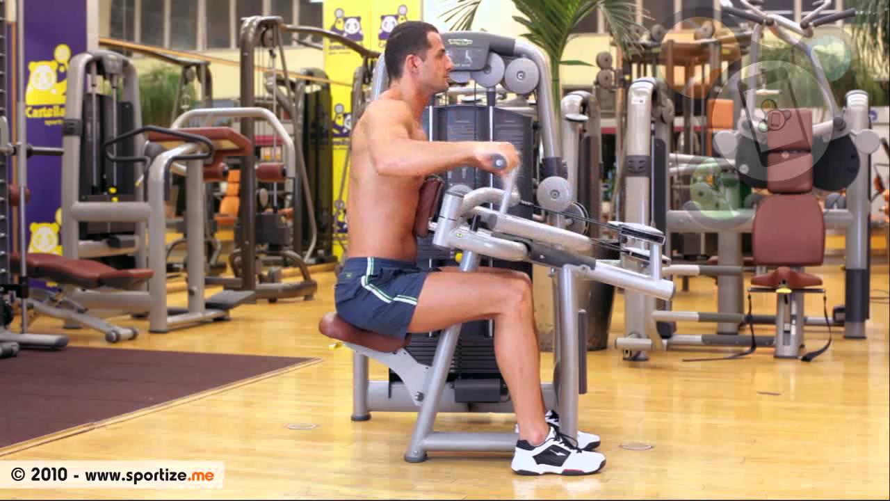 Machine row with T-grip or open - YouTube