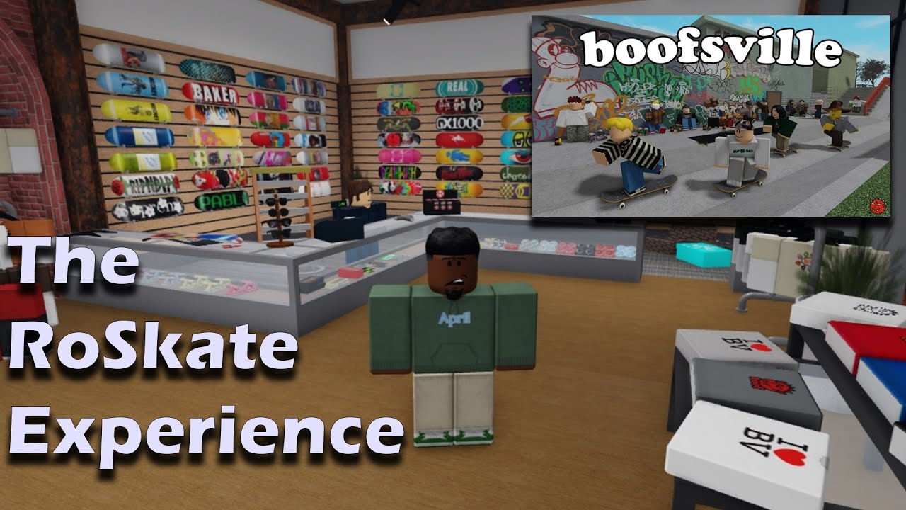 The BoofsVille Game of Skate Experience is Really... | Roblox ...