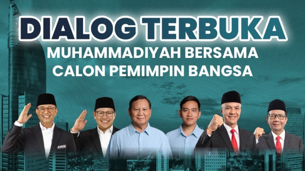 Dialog Terbuka Muhammadiyah Bersama Calon Pemimpin Bangsa - YouTube