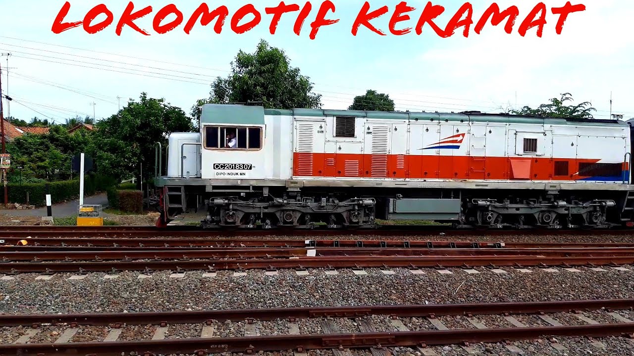 Loko BADER ASLI CC 201 83 07 MN Bawa KA Bengawan 👍😄 - YouTube