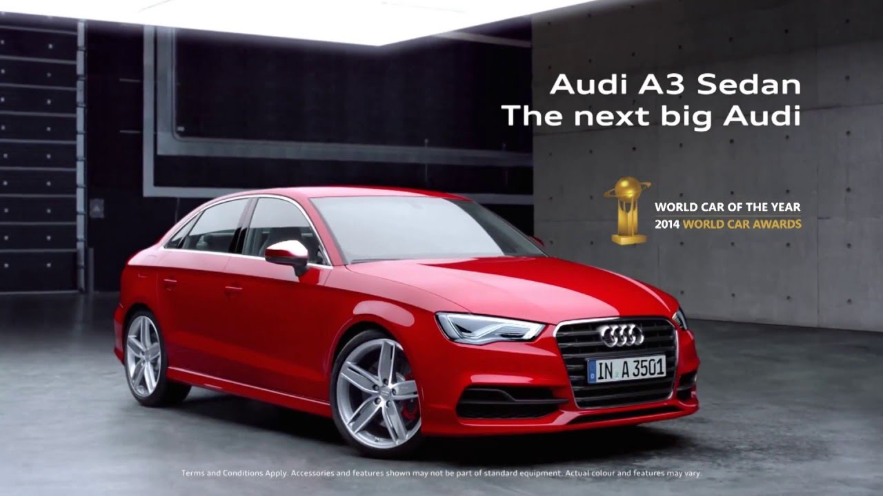 Audi A3 Sedan. The next big Audi 2016 - YouTube