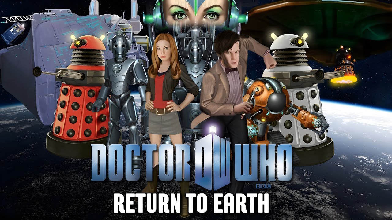 Doctor Who - Return to Earth (UK) wii game#1 THE FLOATING BALLS OF ...