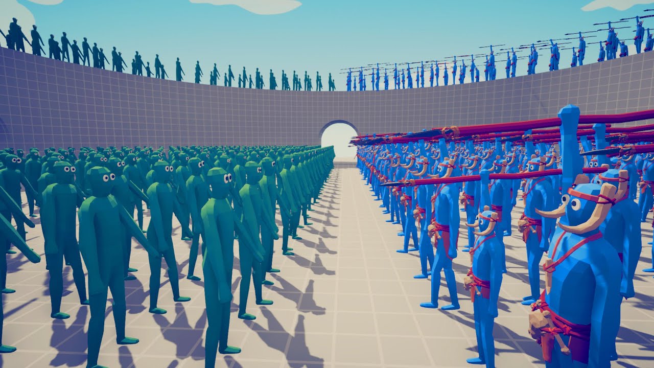 100x ZOMBIES + FLYING ZOMBIES vs. RANGED | TABS - Totally Accurate ...
