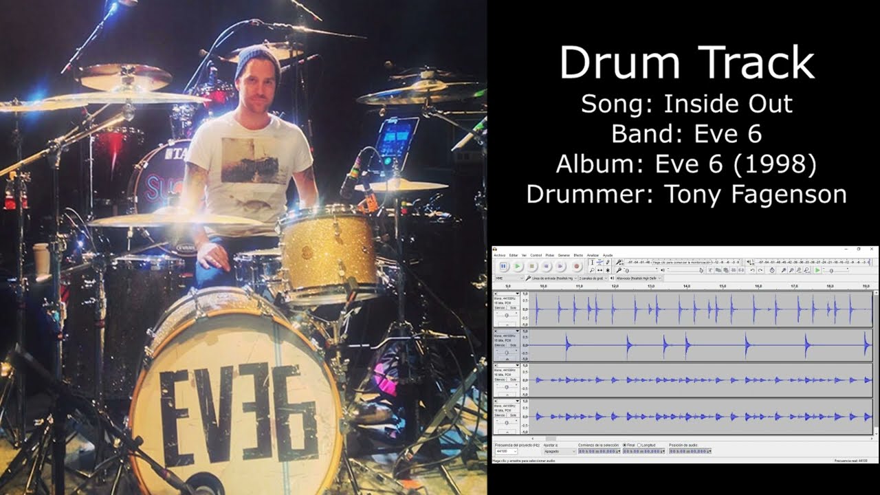 Inside Out (Eve 6) • Drum Track - YouTube