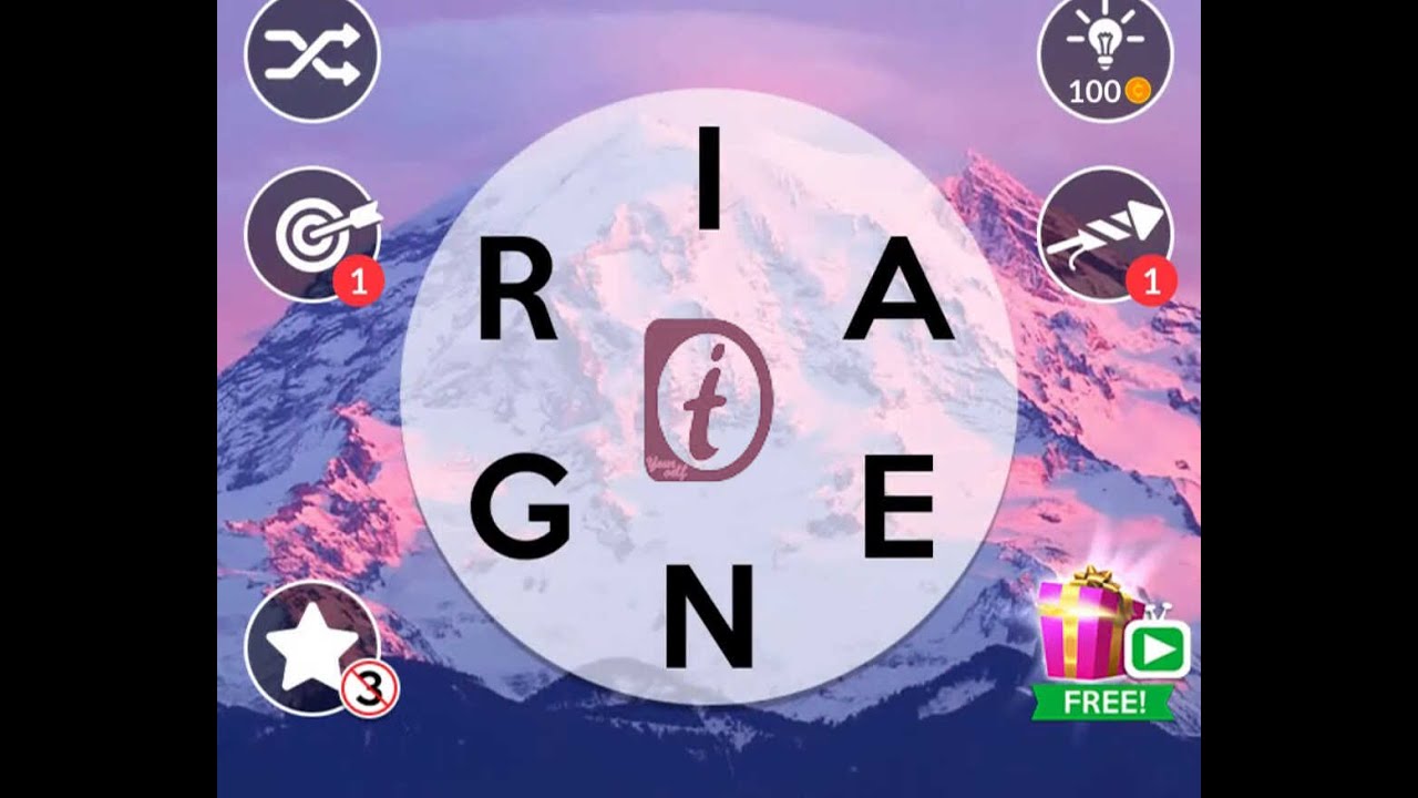 0388 Wordscapes Mountain Peak Level 388 - YouTube