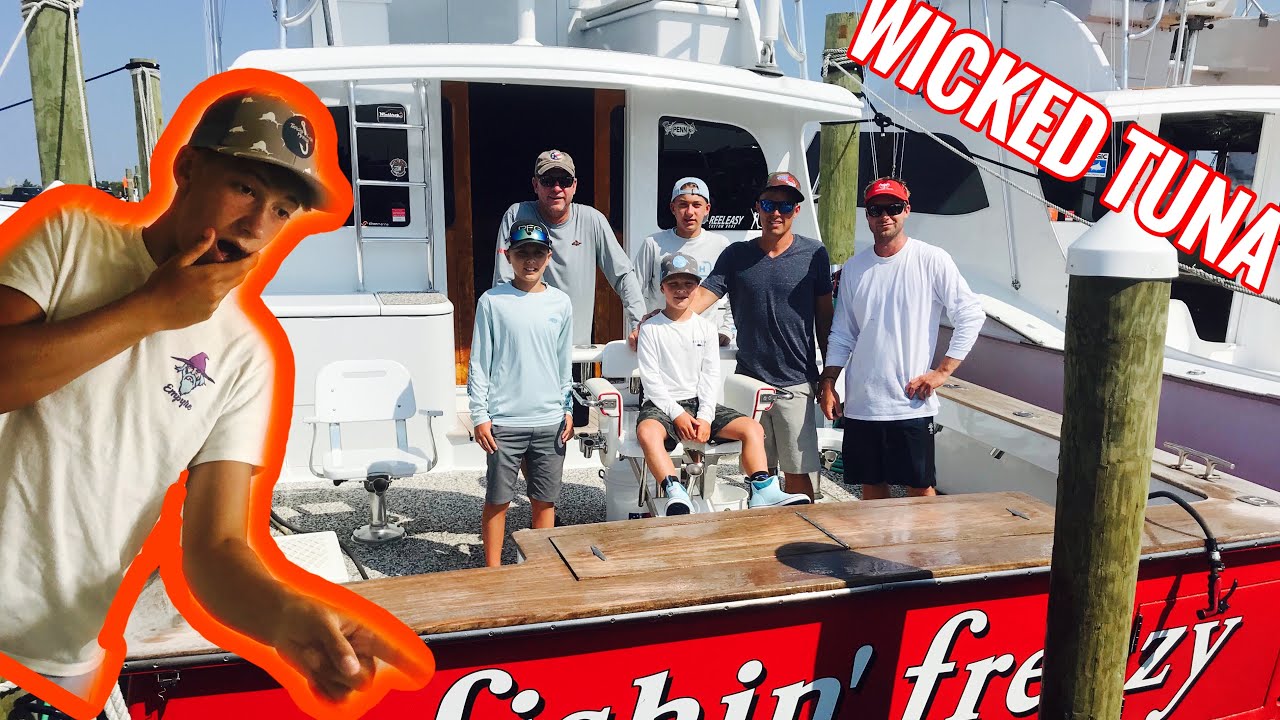 WE WENT FISHING WITH FISHIN' FRENZY *WICKED TUNA* - YouTube