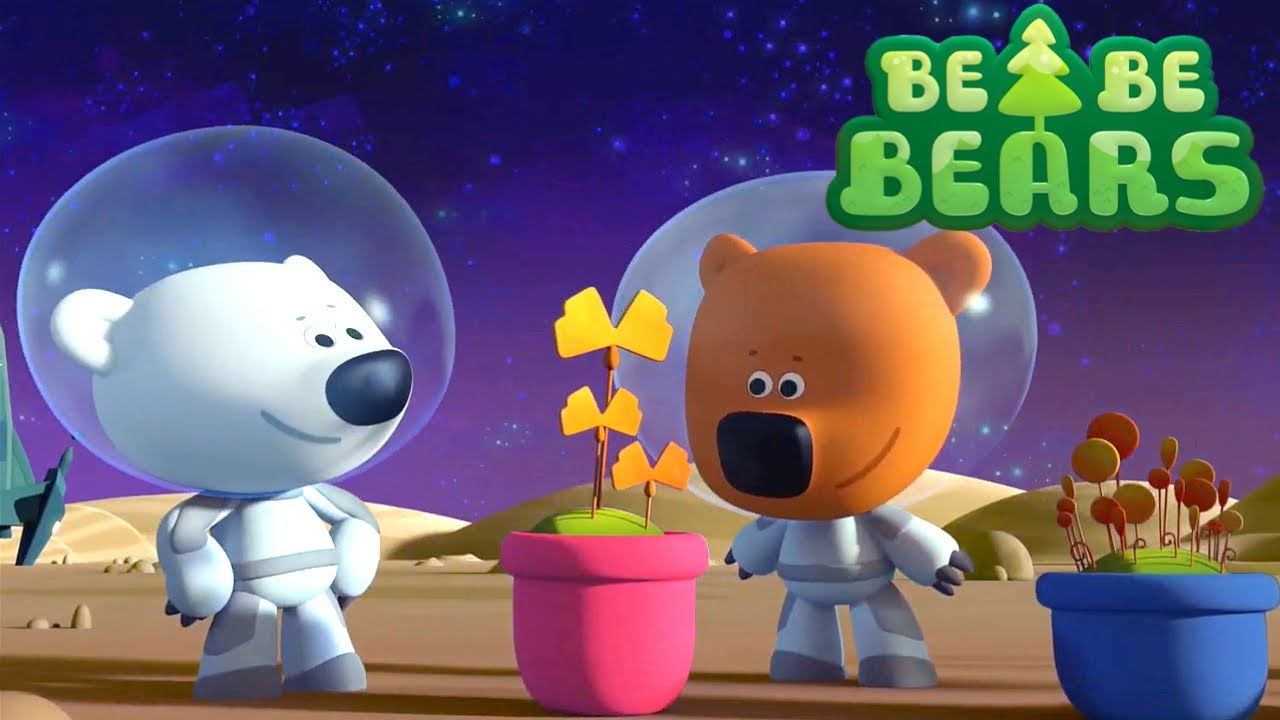 BE-BE-BEARS 🐻 Bjorn and Bucky 🦊 The bear on the moon 🐥 Funny Cartoons ...