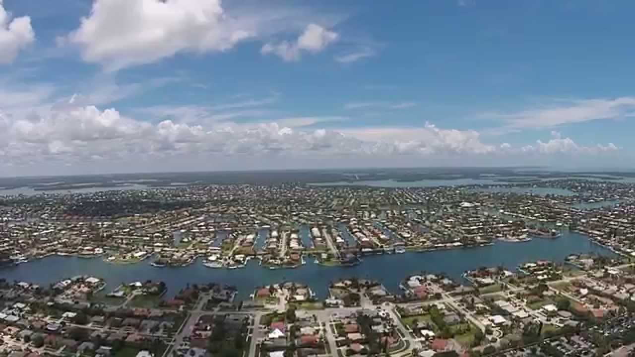 Marco Island - View of sailboat from drone - YouTube