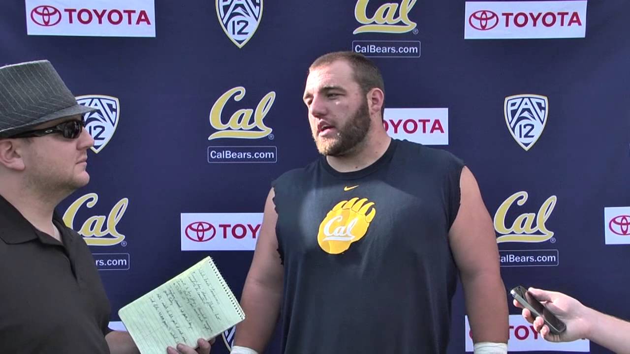 Cal Football: Austin Clark Post Practice (8/10/14) - YouTube