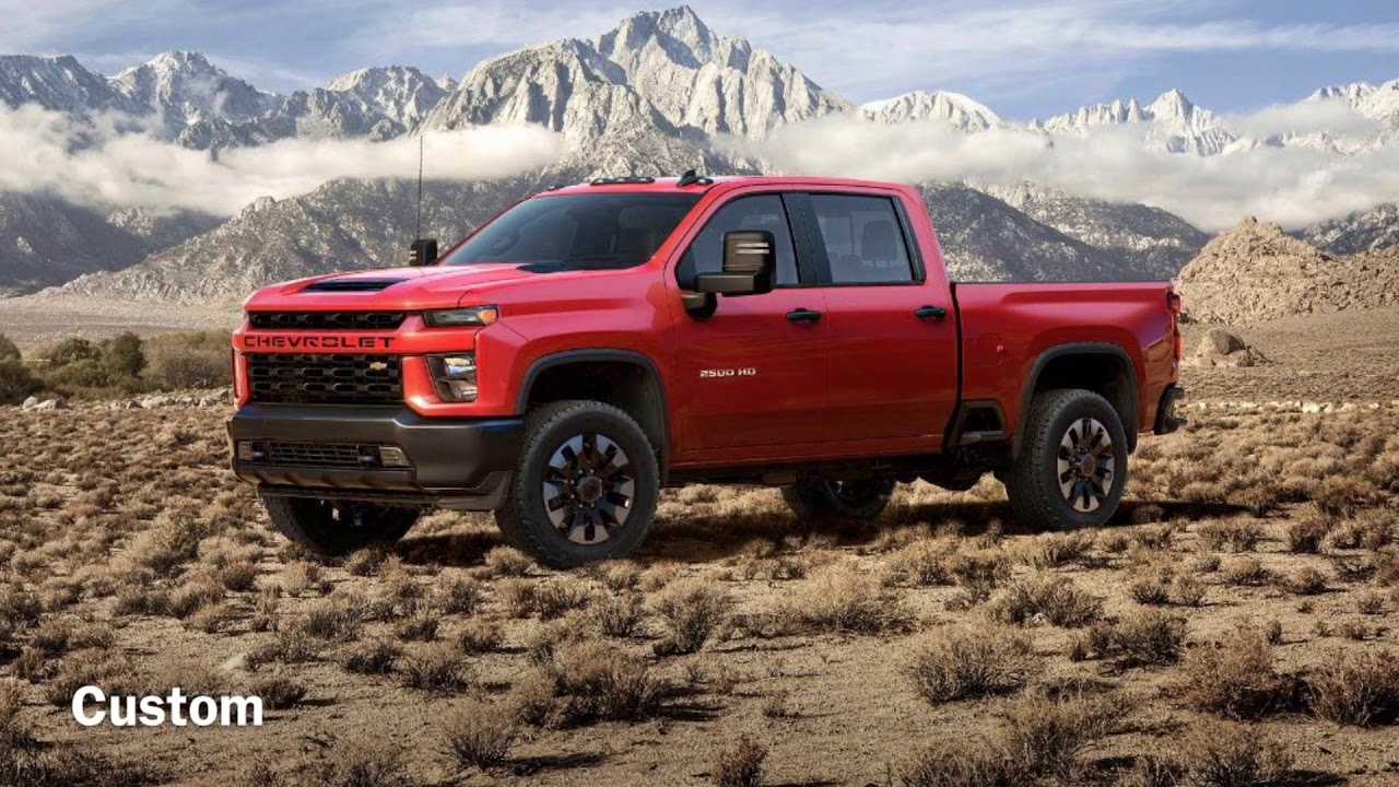 The 2020 Chevy Silverado HD!! All Trim Levels Have Been Revealed ...