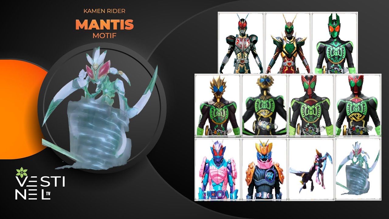 Mantis Motif Kamen Rider - YouTube