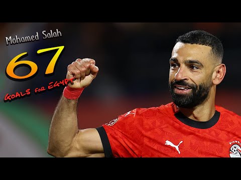 Mo Salah (The Egyptian King) - All 67 Goals for Egypt