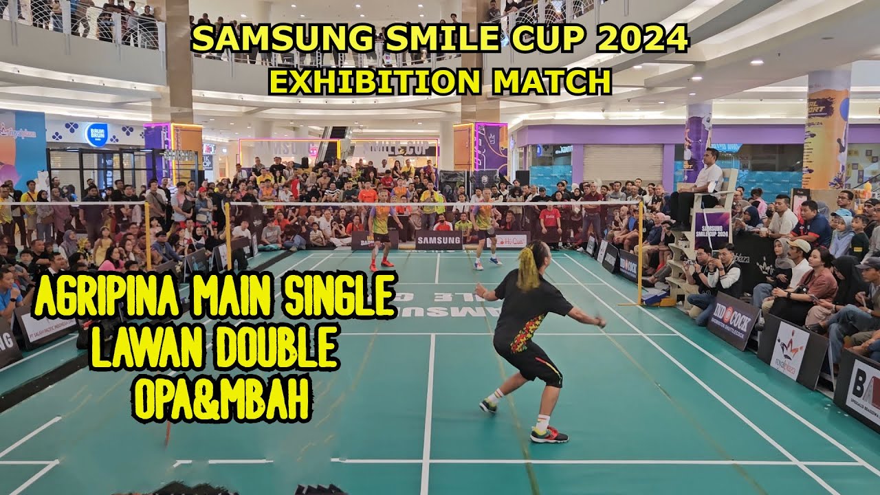 Agripina Primarahmanto Putera vs Opa/Mbah (SMILE) - Exhibition Match ...