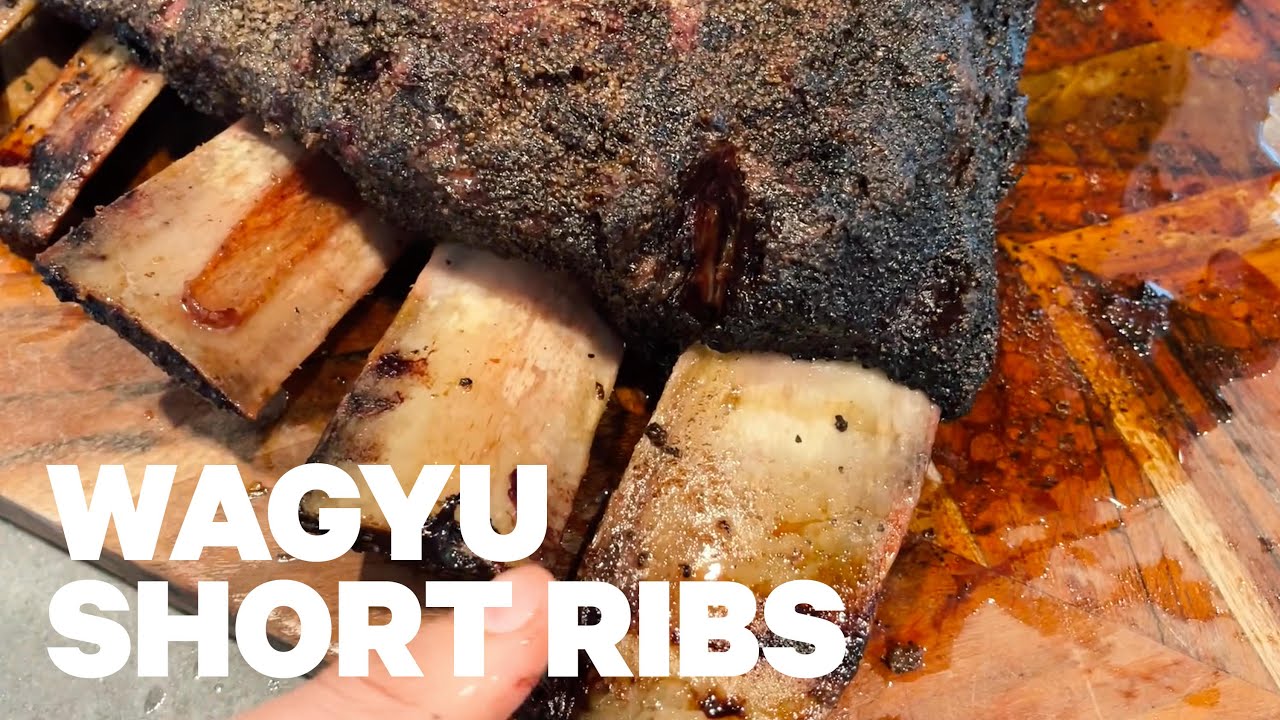 Wagyu Beef Short Ribs on Offset Smoker | First Light Wagyu | Prime ...
