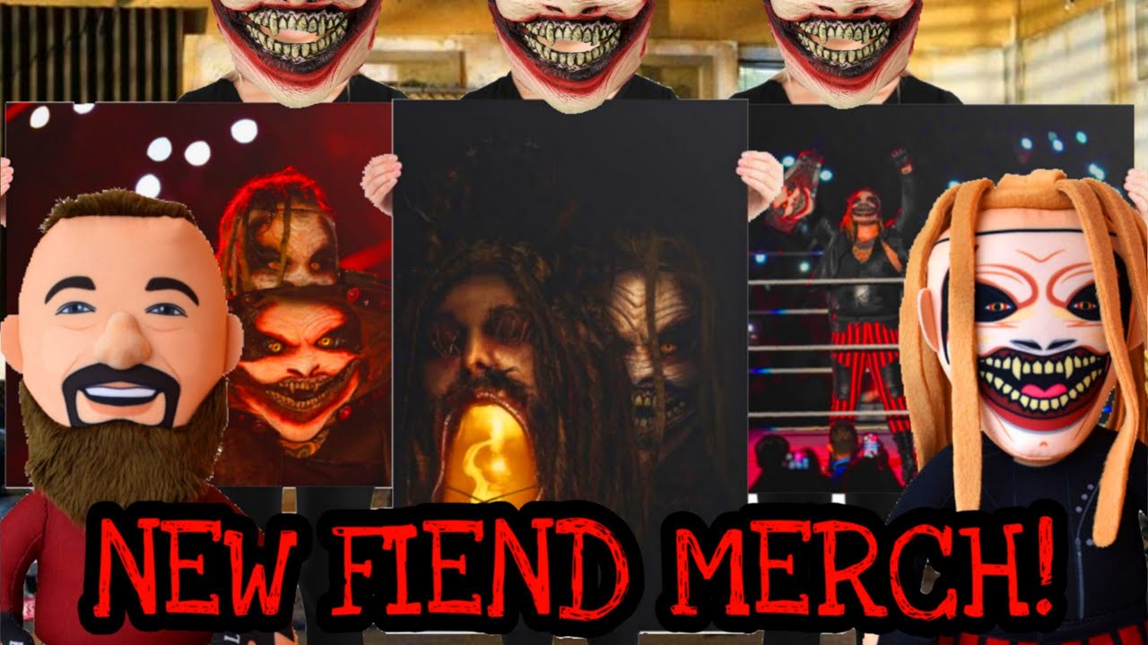 NEW Fiend Bray Wyatt Mask & Merchandise Available Now - WWE News - YouTube