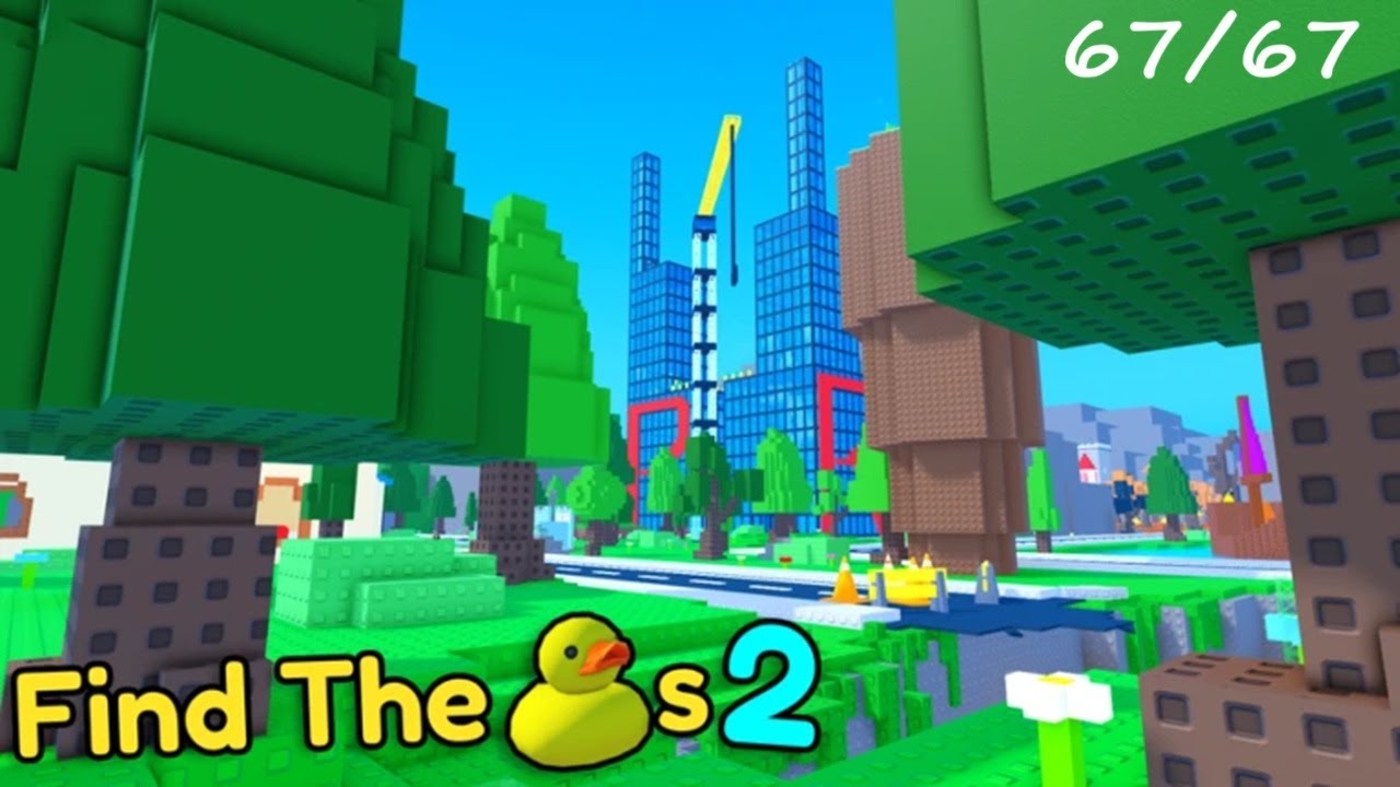 How to find all 67 Ducks in Find the Ducks 2 (Roblox) - YouTube
