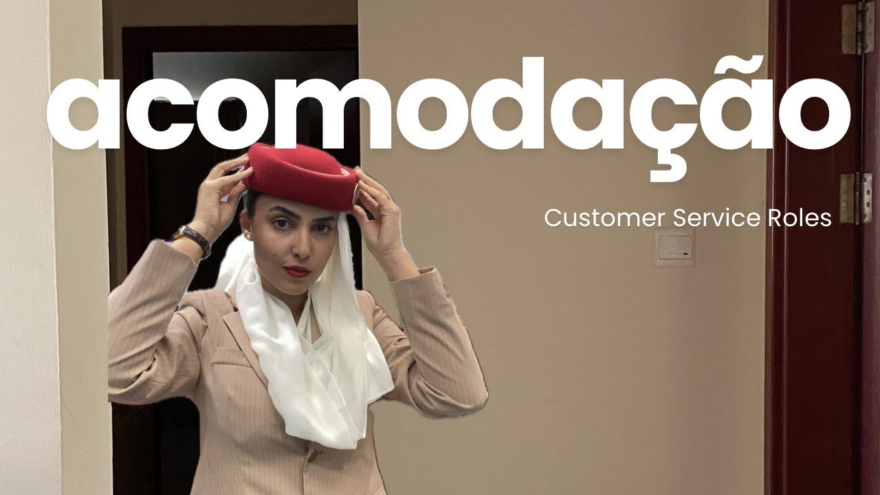 como é a acomodação da Emirates (Customer Service Roles) - YouTube