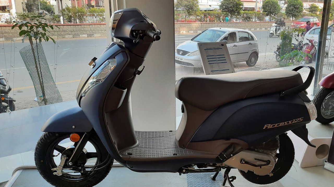 Suzuki Access 125 BS6 With Bluetooth | New Matte Blue Colour - YouTube