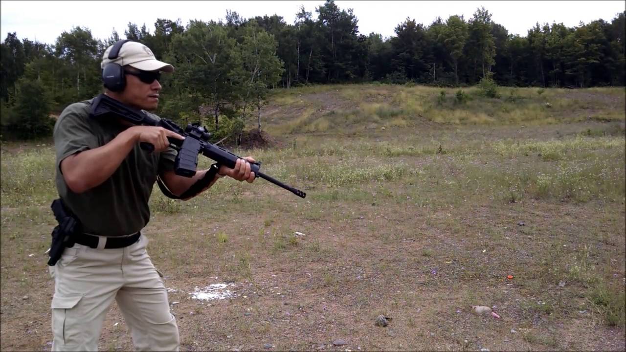 Eagle 15 .223 Wylde with VLTOR A5 and DPMS Miculek muzzle brake - YouTube