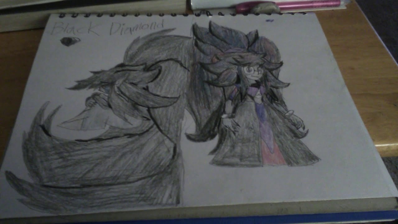 My own Steven universe character: Black Diamond - YouTube