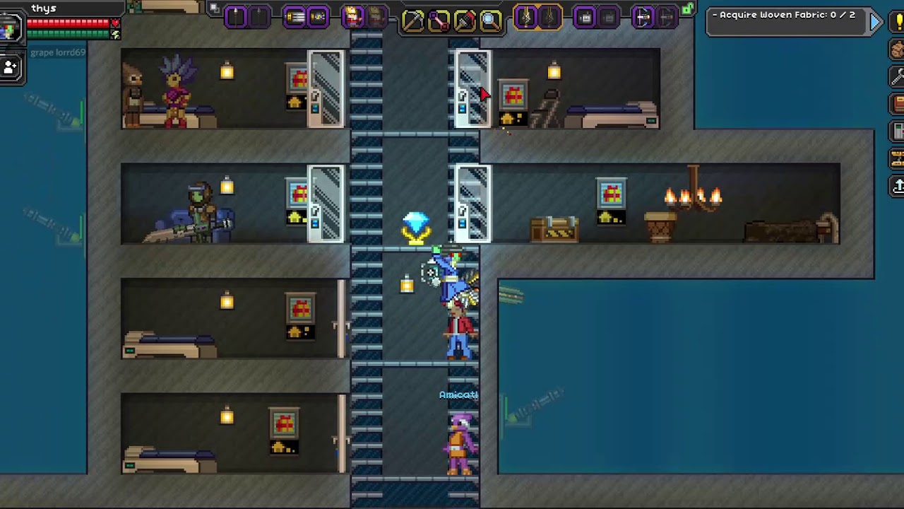 Starbound base tour ep 1 - YouTube