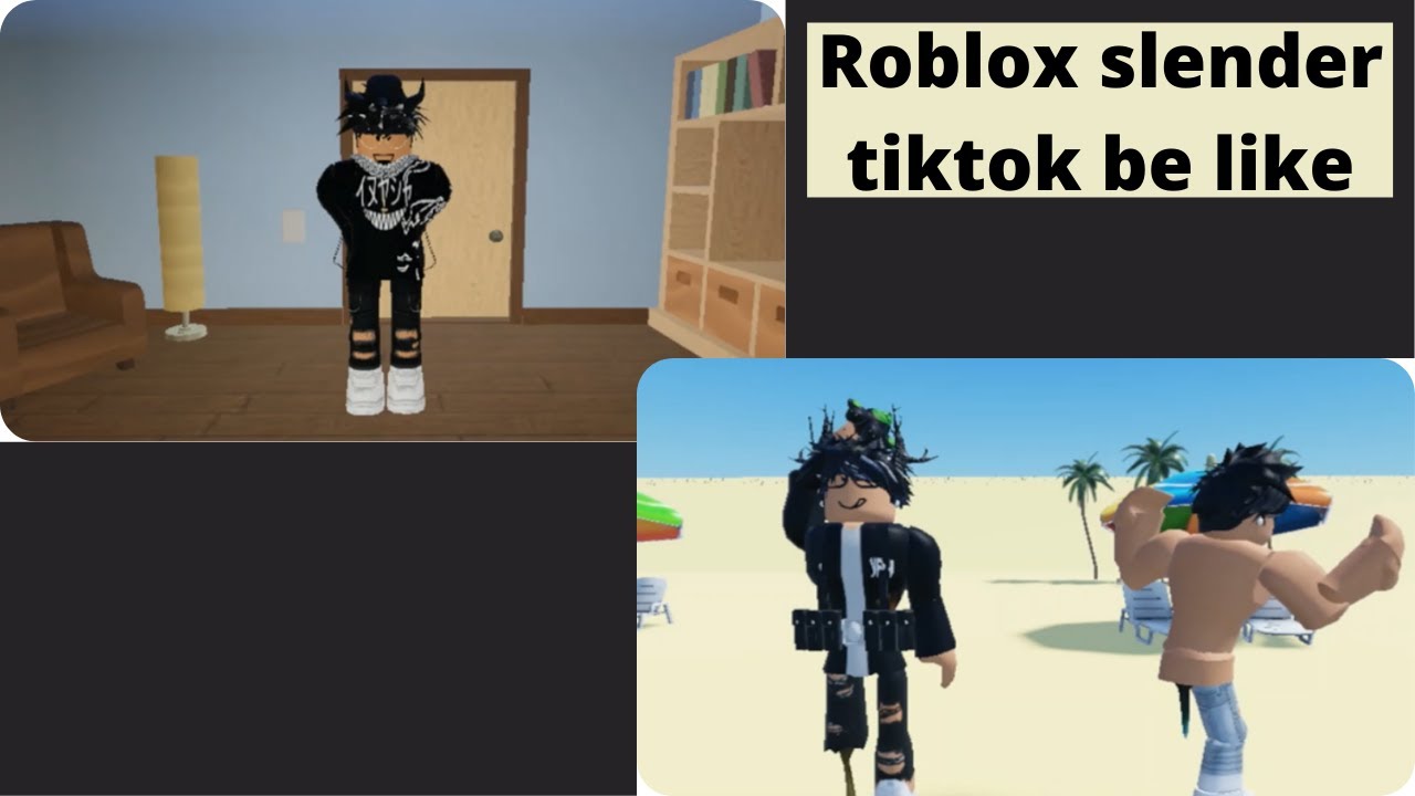 Roblox Slender tiktok be like - YouTube