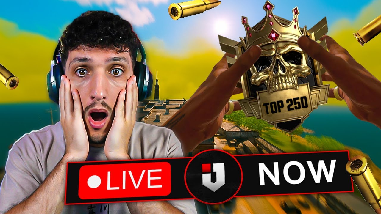 🔴 LIVE NOW 🔴 TOP 250 REBIRTH INCOMING (HUGE UPDATE + META GUNS) 🔥 - YouTube