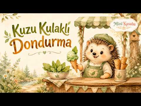 Kuzu Kulaklı Dondurma | Yeni Şeyleri Denemek Üzerine Çocuk Masalı | Mini Kasaba