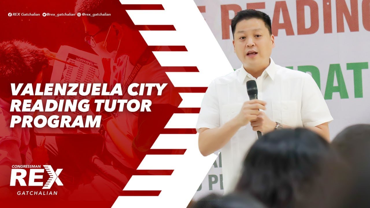 Reading Tutor Program of Congressman REX Gatchalian - November 2022 ...