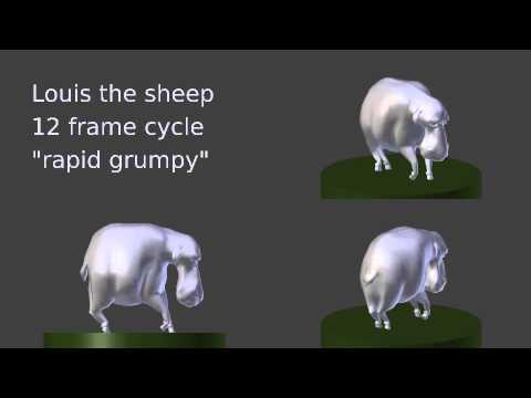 Sheep walk tests - YouTube