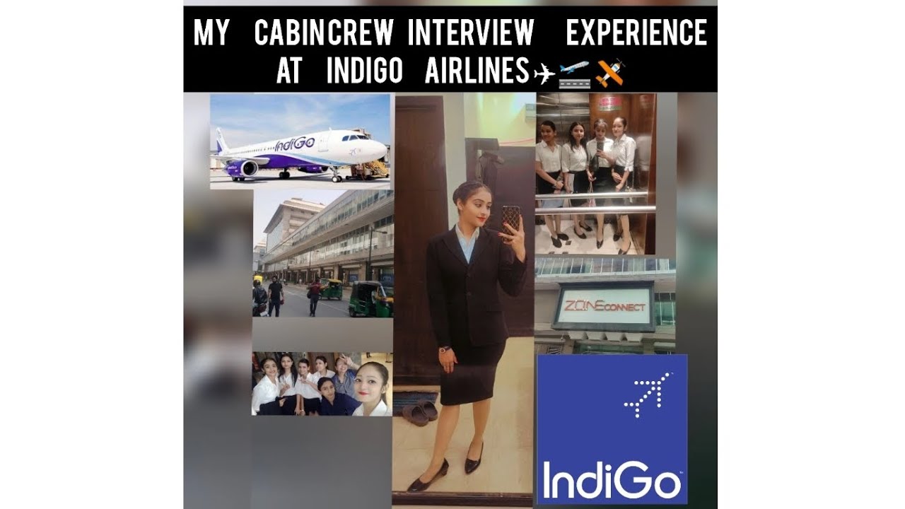 My cabin crew interview experience with Indigo airlines at Delhi ️💙 ️ # ...