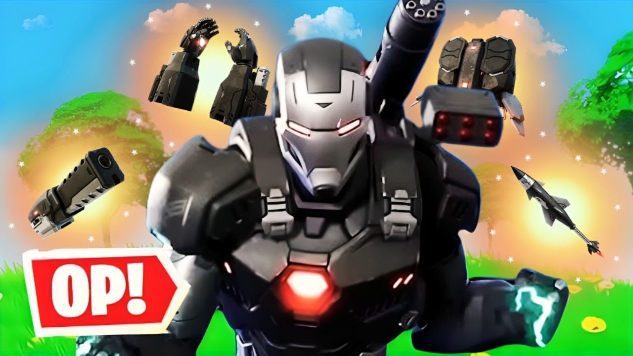 Becoming *UNSTOPPABLE* With War Machine in Fortnite! (SEASON 4) - YouTube