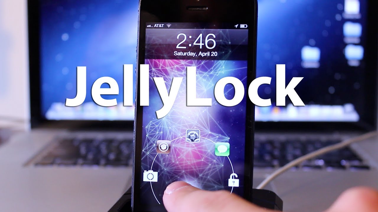 JellyLock - Android Jelly Lock Screen for iPhone - YouTube