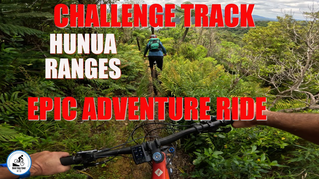 Challenge track, Hunua ranges. Turned into epic adventure. - YouTube