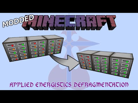 Applied Energistics defragmentation! [Modded Minecraft tutorial] - YouTube