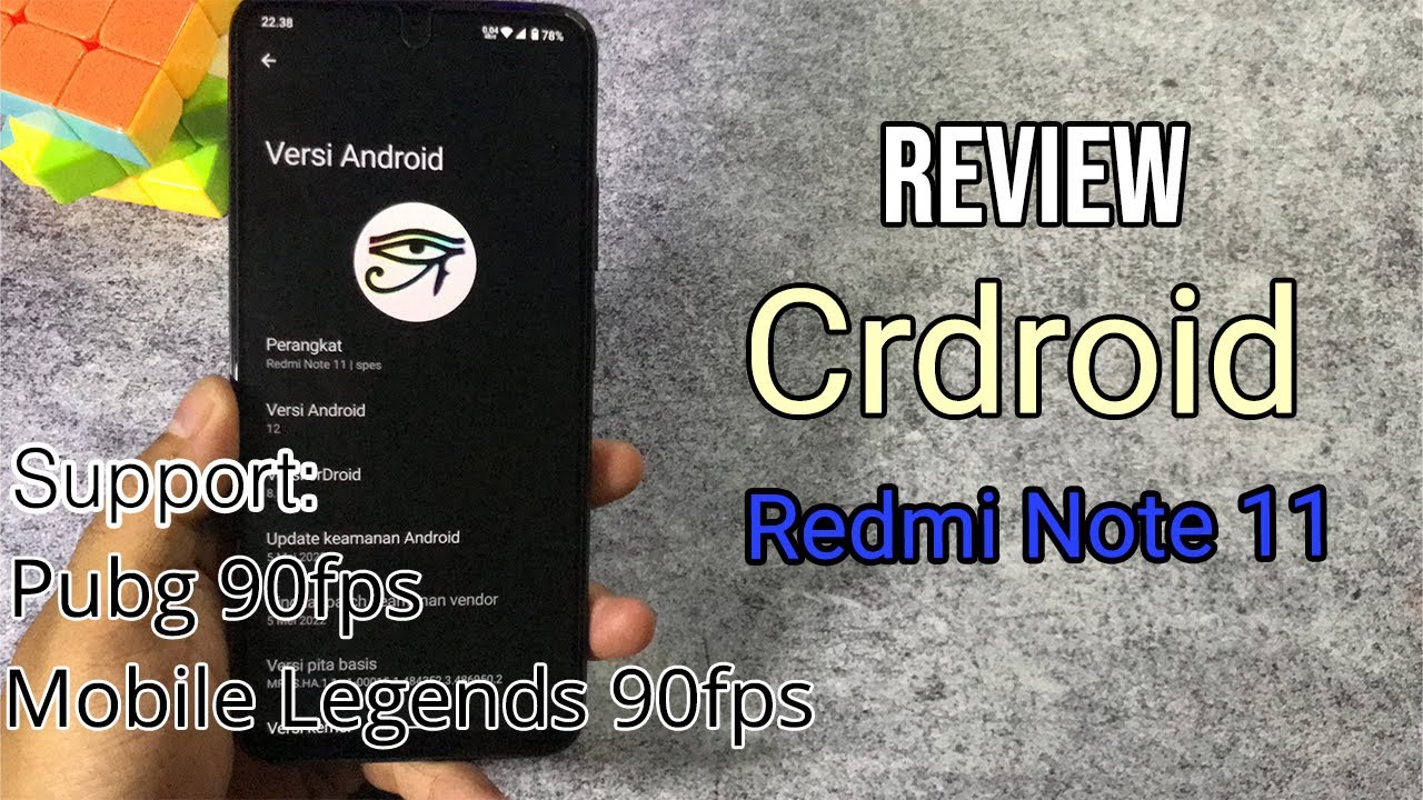 Rom Da*jal? - Review Custom Rom Crdoird Redmi Note 11 Indonesia - YouTube