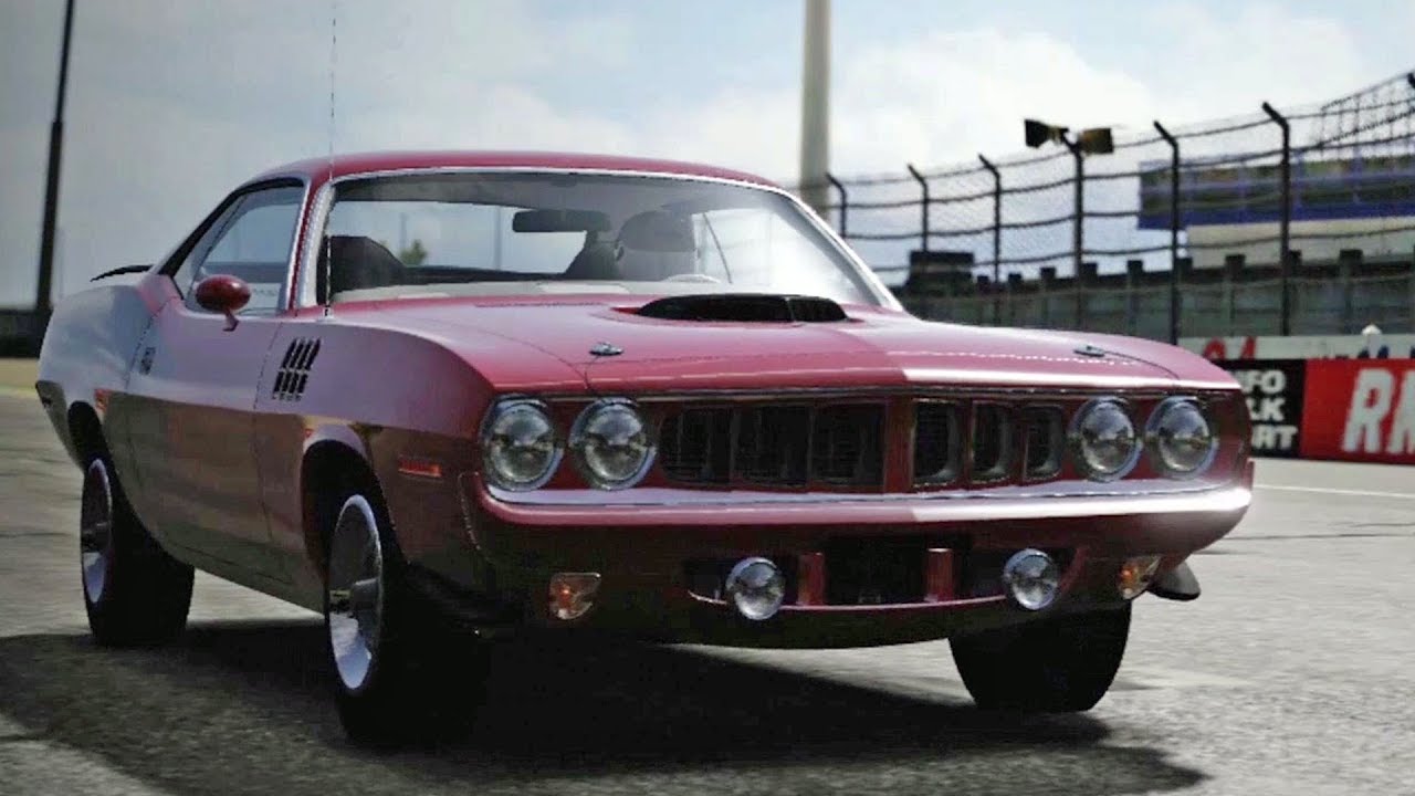Forza Motorsport 4 - Plymouth Cuda 426 HEMi 1971 - Test Drive Gameplay ...