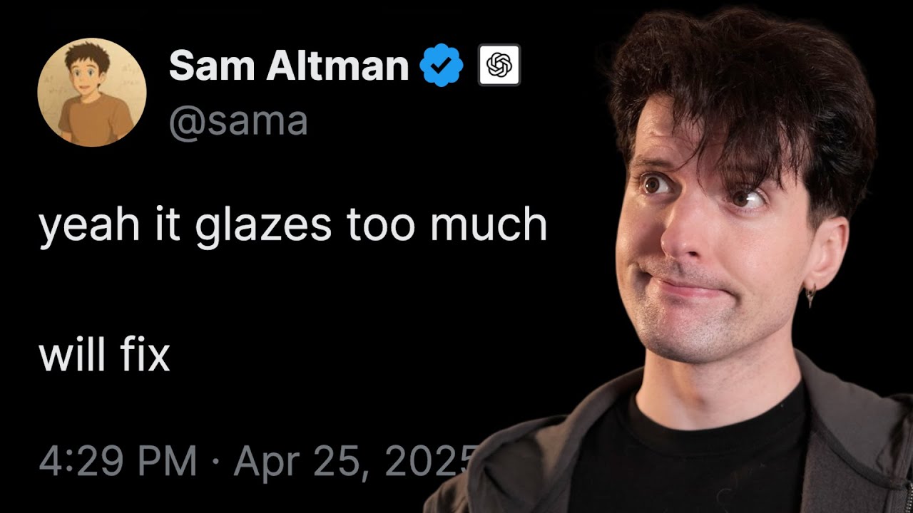 GlazeGPT got rolled back (4o update gone wrong) - YouTube