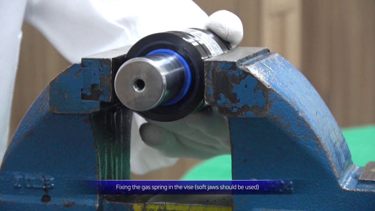 Repair and Maintenance Guidance of TOSS Gas spring - YouTube