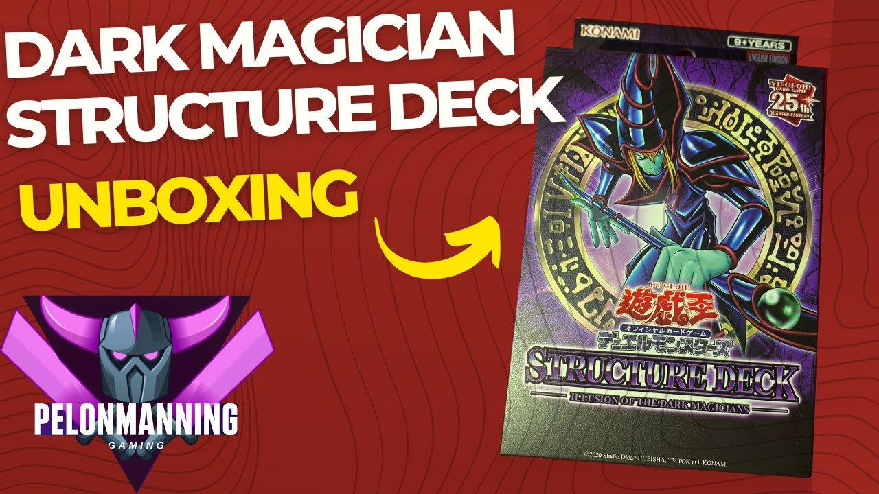 #yugioh | Dark Magician (Japanese) structure deck - YouTube