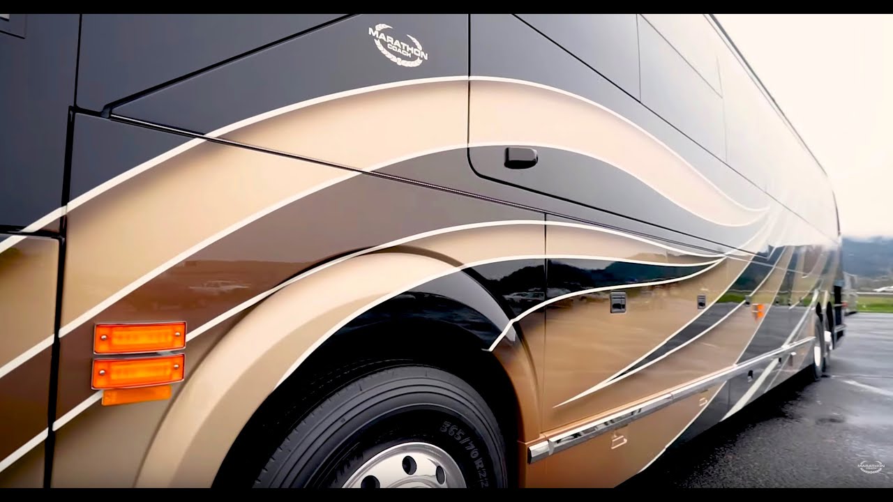 Gold Standard Luxury RV: 2020 Marathon Show Coach #1312 - YouTube