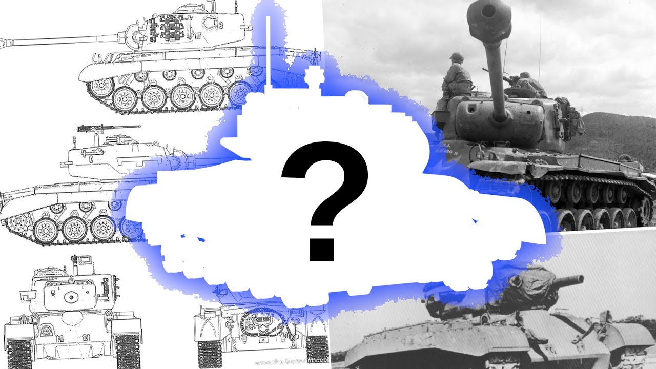 Super Pershing Tank Blueprints