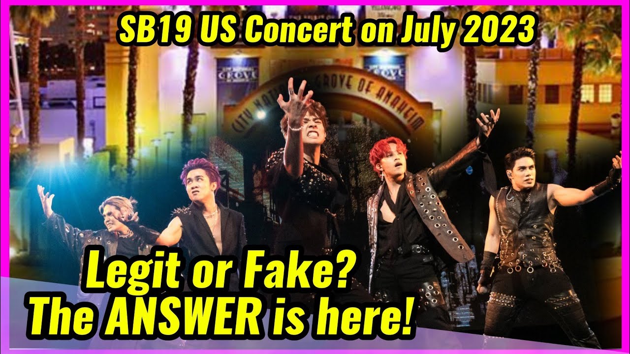 The TRUTH about SB19 US Concert, and why tickets-selling is on hold ...