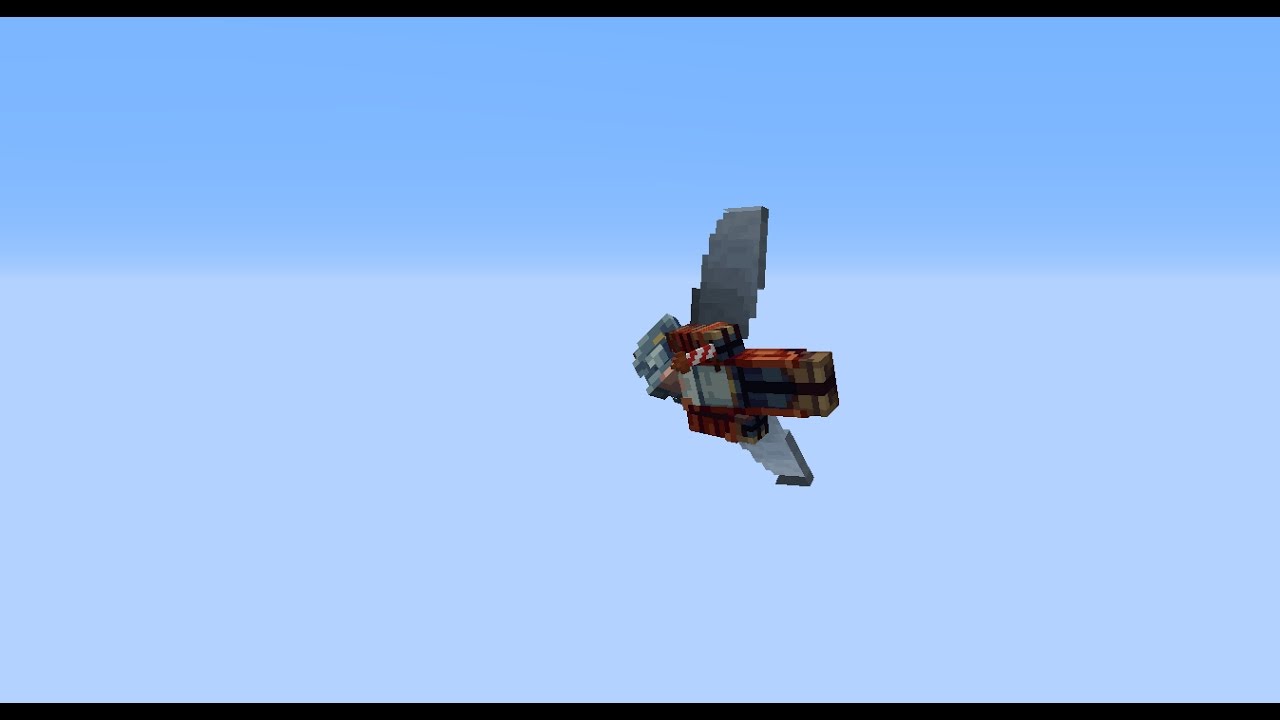 Minecraft 1.11.1 Snapshot 16w50a Rocket Boosting Elytra! - YouTube